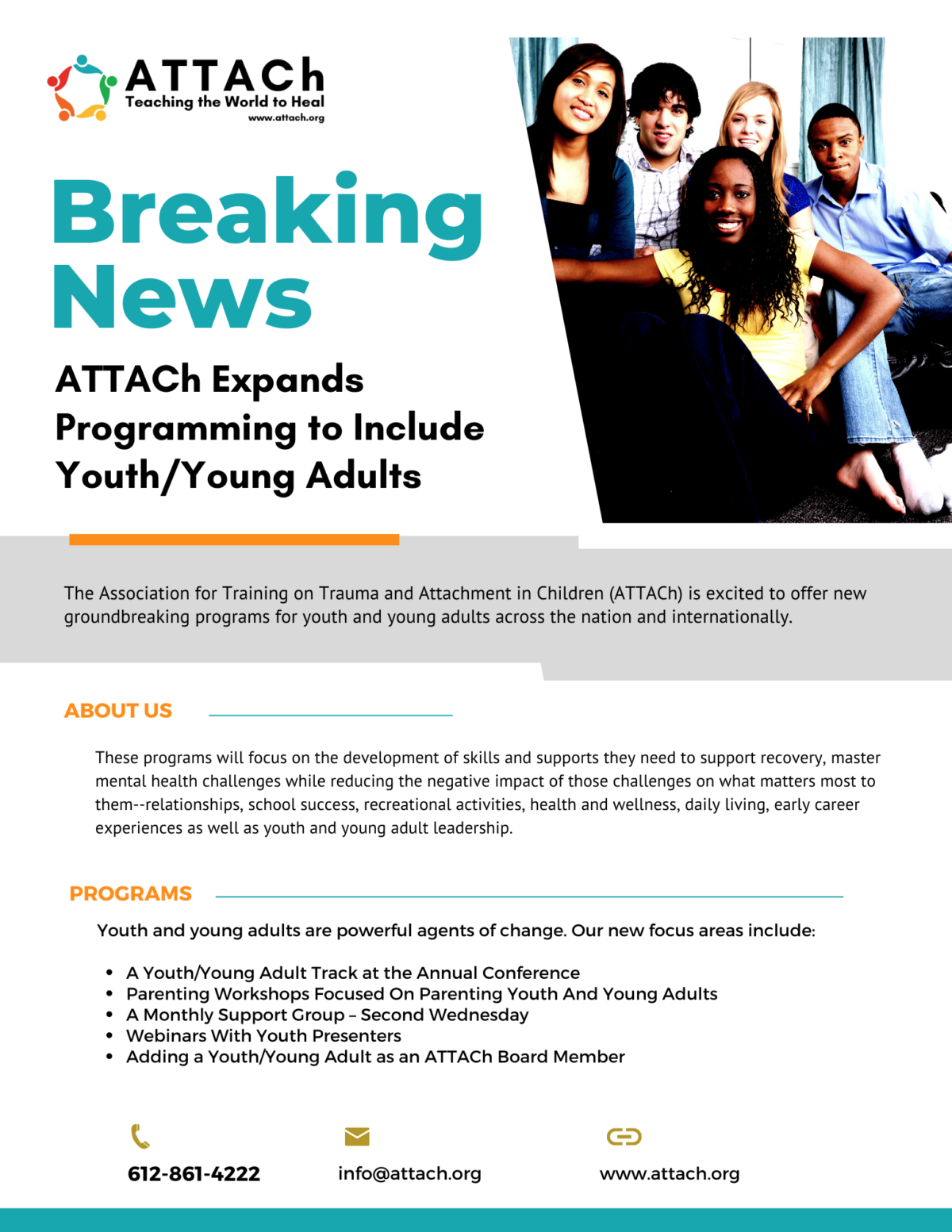 Youth and Young Adults - ATTACh